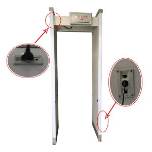 Quality 18 Zones Security Metal Detector , Adjustable Sensitivity Walk Through Metal for sale