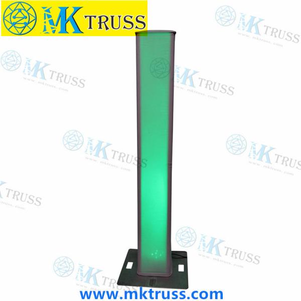 Quality 50*2mm Square Aluminum Stage Truss FLEX TOWER PLATFORM TOTEM PACKAGE with for sale