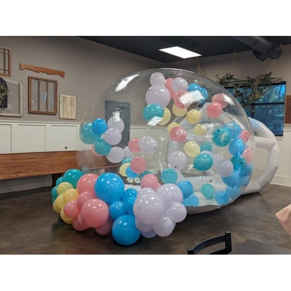 Quality Large Chin Ball Pool Commercial Inflatable Bubble House for Kid Age Range 8 to for sale