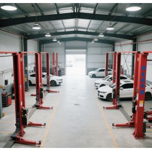 Quality Large Scale Customized Prefab Steel Warehouse Buildings For Automobile Serviced for sale