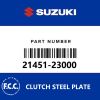 china FCC OEM Motorcycle Clutch Disc Plate For Suzuki AX100, 21451-23000