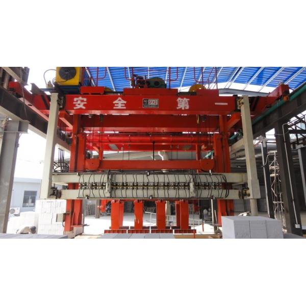 Quality SGS Safe Overturn Sling AAC Block Cutting Machine for sale