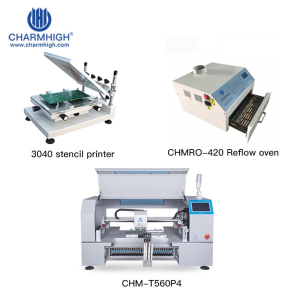 Quality AC220V SMT Production Line CHM-T560P4 SMT Pick And Place Machine for sale
