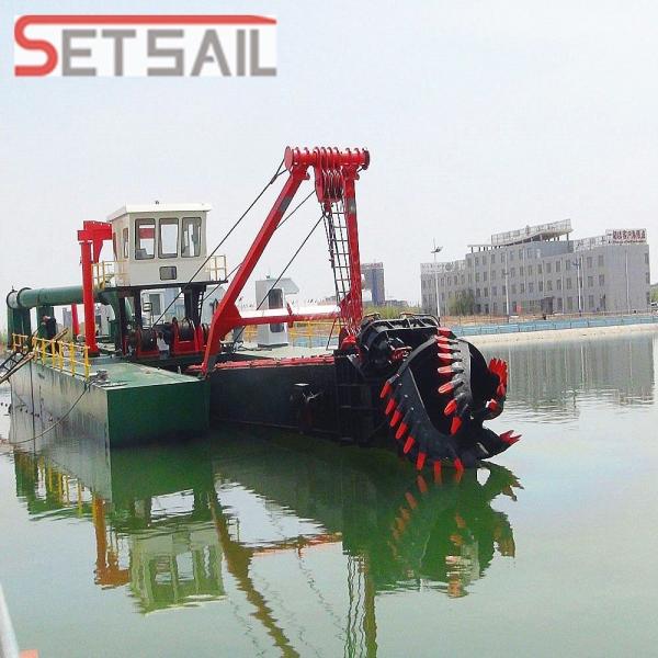 Quality Customized Rexroth Control System Hydraulic Cummins Engine Dredger for River for sale