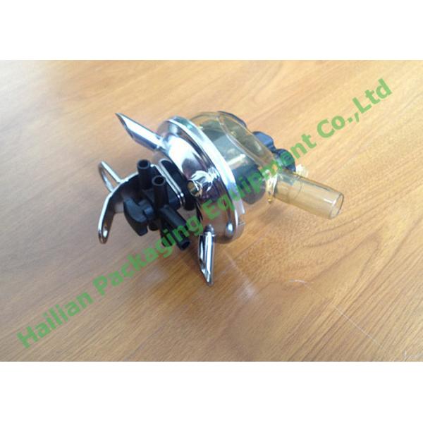 Quality 300ml Capacity Milking Collector with PC Cover / Stainless Steel Base for sale