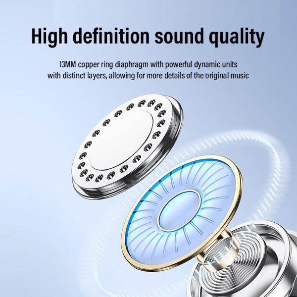 Quality In-Ear ENC True Wireless Earphones with 180mAh Battery Capacity and WiFi for sale