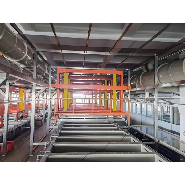 Quality PLC-Controlled Automated Anodizing Line with 3 Anodizing Tanks for 3600×1300×30mm Large Aluminum Workpieces for sale
