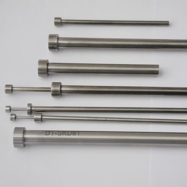 Quality DIN 1530 A Ejector Pins And Sleeves ISO 6751 , Hasco Stepped Ejector Pin for sale