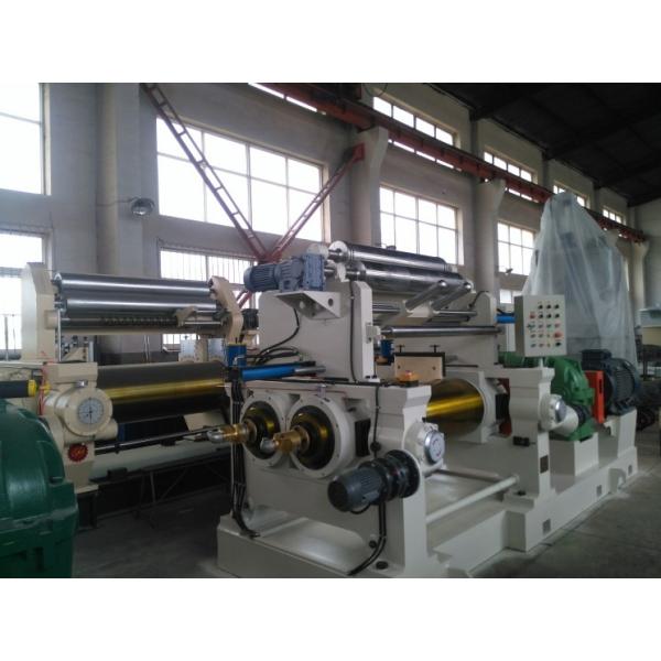 Quality 2 Open Roll Mixing Mill Machine XK560 Synthetic Rubber Process Machine for sale