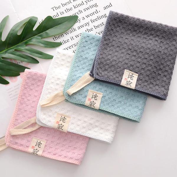 Quality Soft Waffle 16*16'' Microfiber Cloth Towel Custom Logo Wash for sale