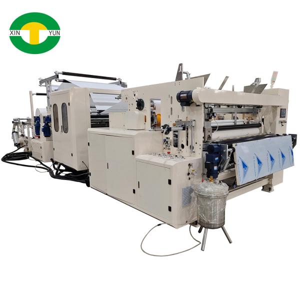 Quality Xinyun Machinery 2 Colors Printing Toilet Tissue Paper / Maxi Paper Towel Roll Making Machines for sale