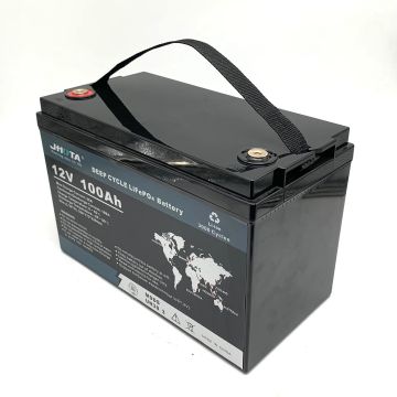 Quality Waterproof RV Motorhome Lithium Battery 12.8V 100AH LiFePO4 Battery With BMS for sale