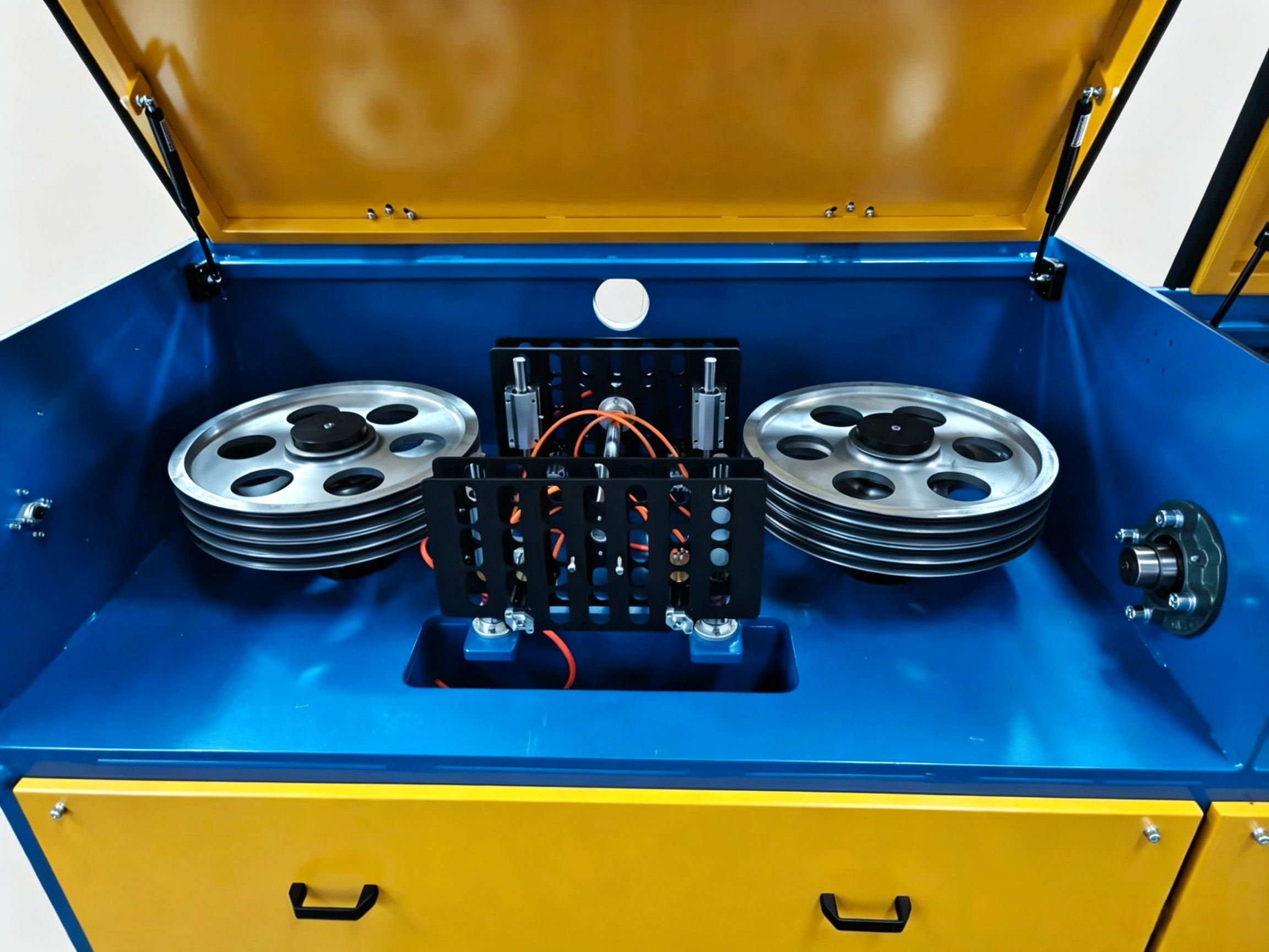 Quality Wire Cleaning Machine with Reciprocating Brushing Structure and Automatic Dust Removal System for Steel Wire Descaling for sale