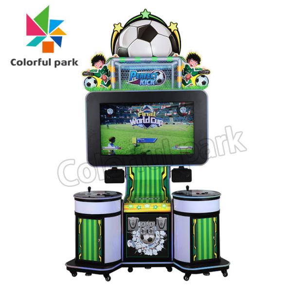 Quality Worldcup championship kid indoor ticket redemption soccer Coin Operated happy Soccer arcade game machine for sale