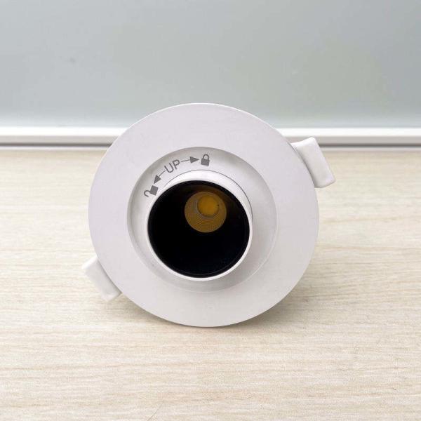 Quality 60lm/w Lamp Luminous Efficiency Wiring Base Ugr 6w 400lm Down Light 38 Degree for sale