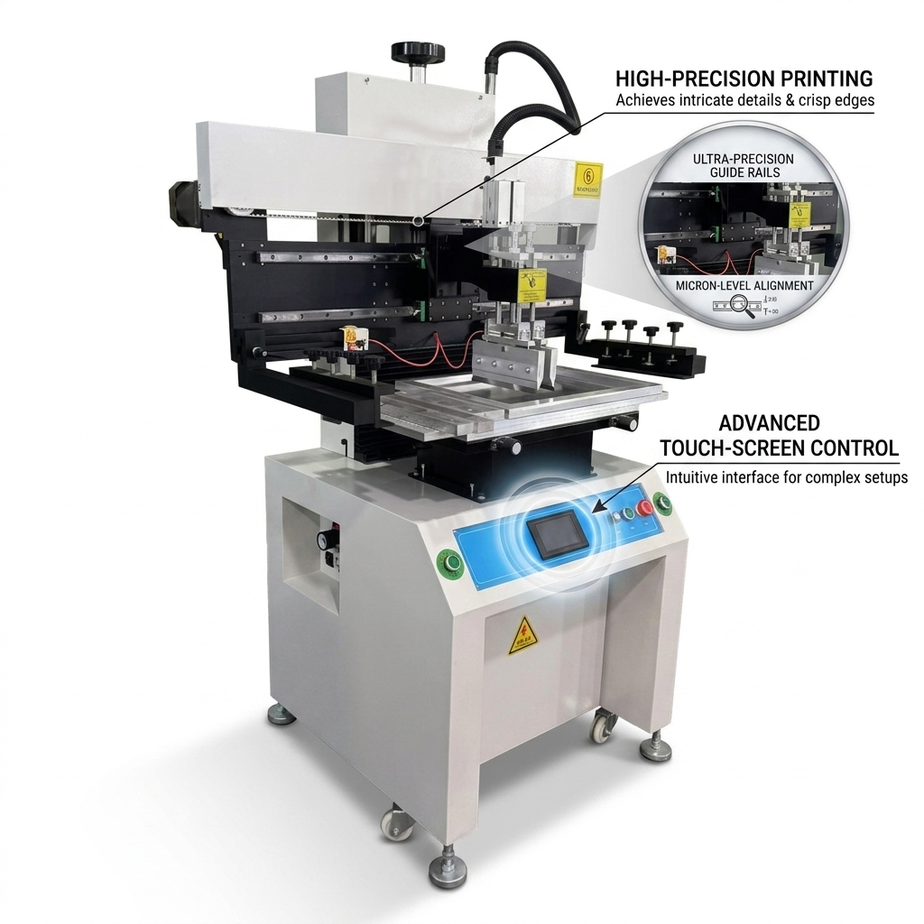 Quality PCB SMT Fully Automatic Vision Solder Paste Printer for sale