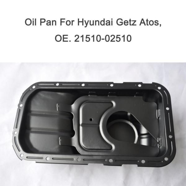 Quality Black Easy Assembly Engine Oil Pan Prevent Leak For Hyundai KIA 2151002510 for sale