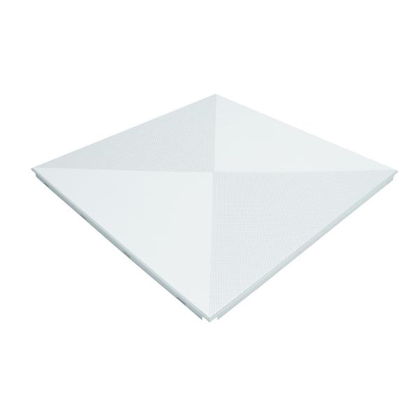 Quality Soundproof Perforated Clip In Metal Ceiling Tiles Customized For Office for sale