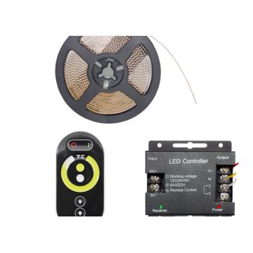 Quality SMD2110 Waterproof Led Strip Flexible Dual Color With Smart Controller for sale