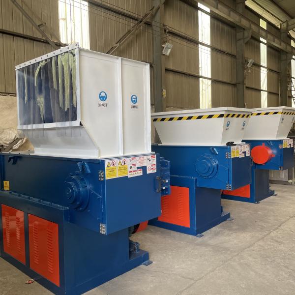 Quality 2500 kg Weight Single Shaft Plastic Shredder for Multi-functional Waste Plastic for sale