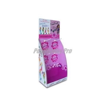 Elegant Custom Cardboard Hook Display 2 Sides Printed Environmental Friendly