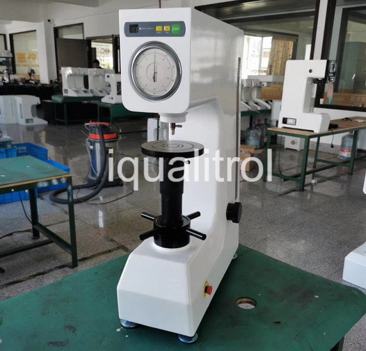 Quality Diamond Indenter Rockwell Hardness Testing Machine AC110V 60Hz With Emergency for sale