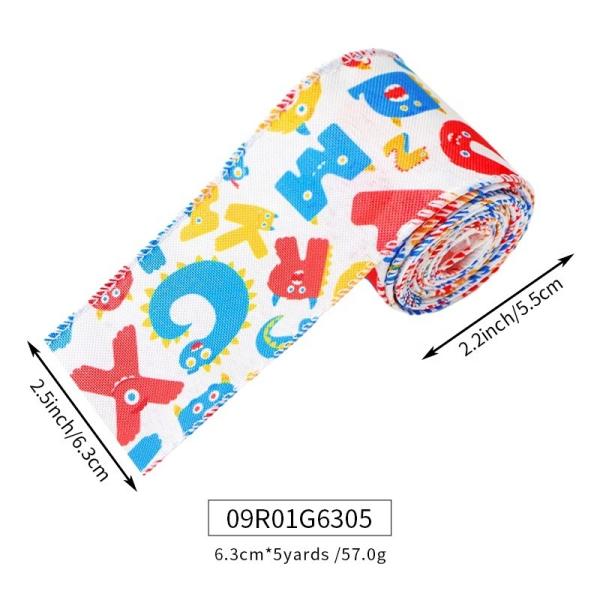 Quality Choose from Our Catalogue Wired Burlap Ribbon for School Rulers in Car Print for sale