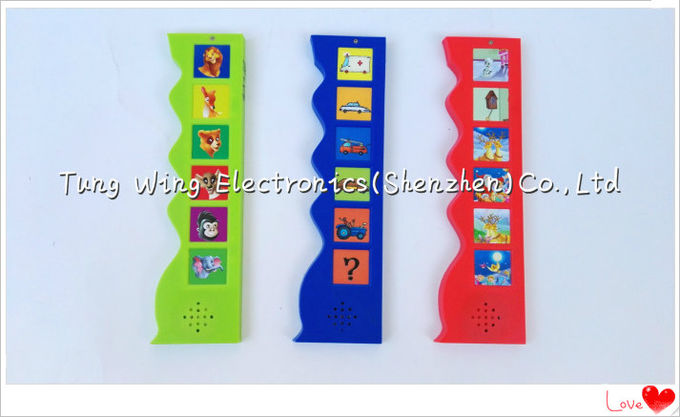 Voice recordable 6 Button Animal Sounds Book with Multi Sound Panels 0