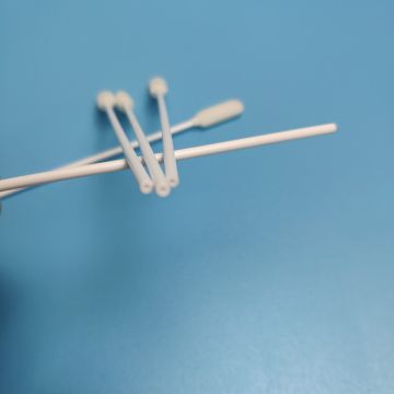 Quality PP Stick Foam Sponge Head Disposable Sampling Swab White Color for sale