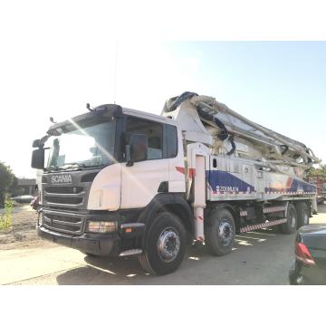 50m Boom Used Concrete Machine , Remanufactured Truck Intelligent Control