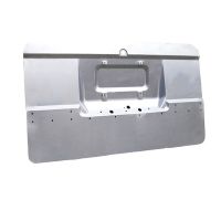 Quality Silver Grey DC06 Sheet Toyota Coaster Bus Parts Bus Rear Door for sale