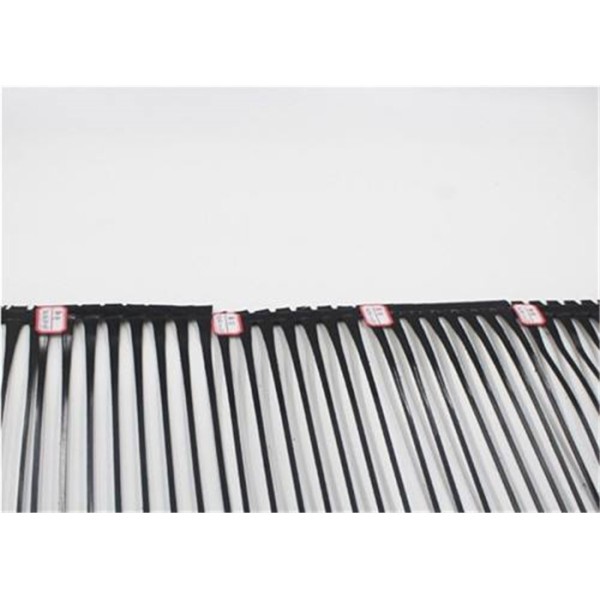 Quality Reinforce Foundations Black Polypropylene Uniaxial Plastic Geogrid for sale