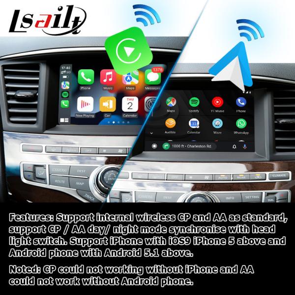 Quality Infiniti QX60 OEM style wireless carplay android auto upgrade for sale