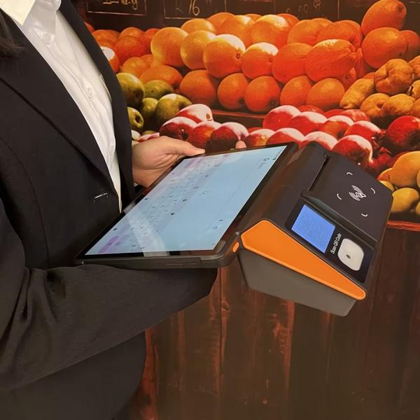 Quality Retail Shop Tablet POS Customized POS Tablet With Printer And 4 Core RK3562 * 2 for sale