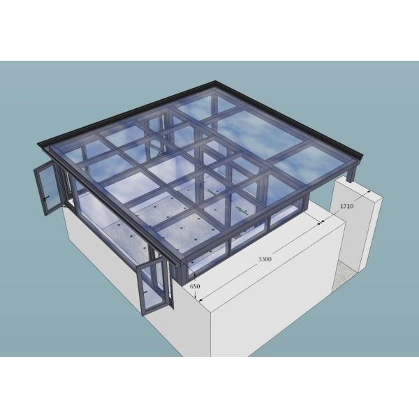 Quality High Durability Sunroom Garden Room Snow / Rain Resistant for Villa for sale