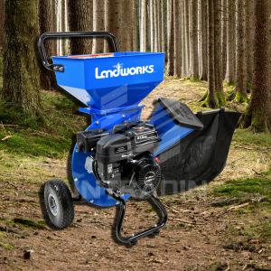 Quality Shredding / Chipping / Vacuum 3 In 1 Wood Chipper Shredder Manual Start for sale