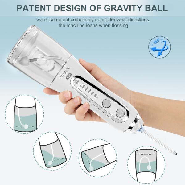 Quality Electrical Water Flosser Five Modes 300ML WaterTank Teeth Cleaning for sale