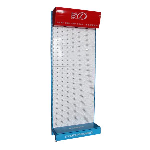 Quality L900mm H2200mm Phone Case Display Rack , Cell Phone Accessories Display Rack 	 Floor Stand for sale