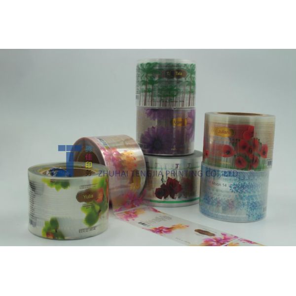 Quality Customized Heat Resistant Printed Transparent Labels Removable for sale