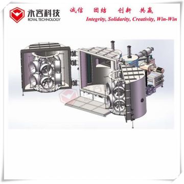 Quality PVD Magnetron sputtering coating Machine For Automotive Hubs for sale