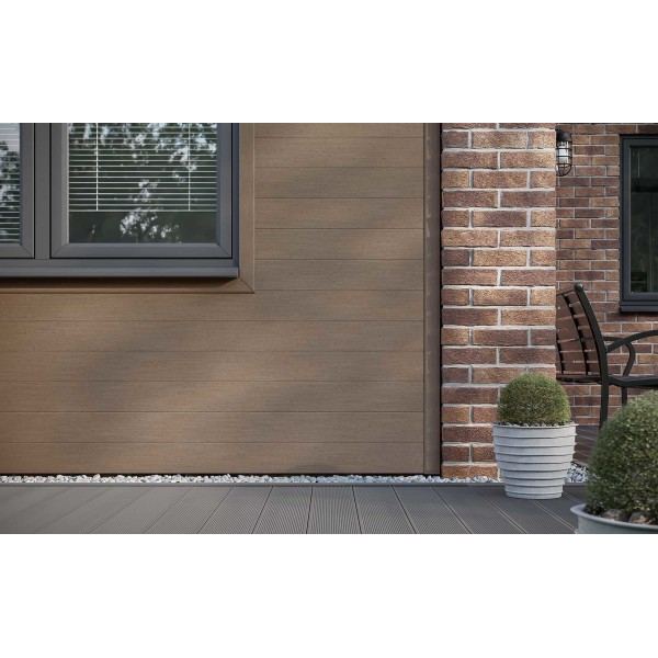 Quality Waterproof No Crack Classic Wall Cladding 148 X 21 Wood Plastic Composite Wall for sale
