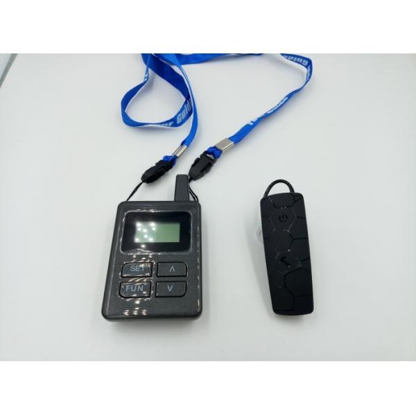 Quality New Design E8 Ear - Hanging Wireless Audio Guide System With Li - Ion Battery Weight 20 for sale