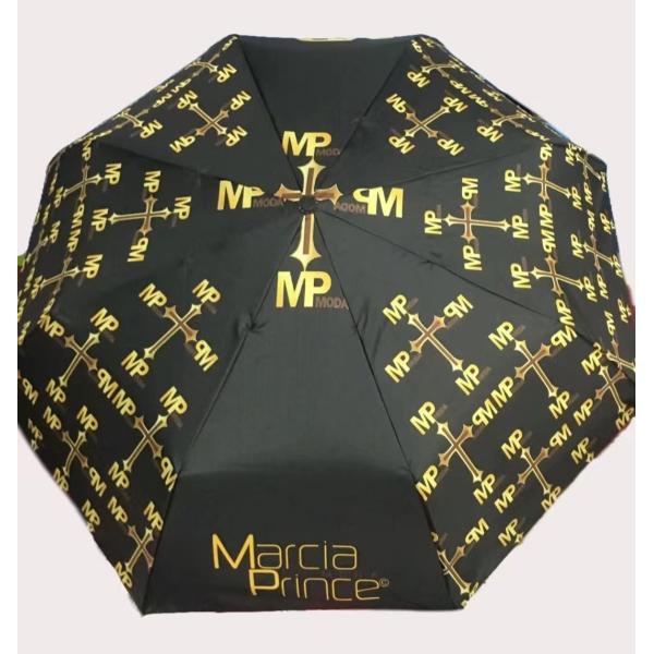 Quality Black Coating Panel Material Middle Finger Umbrella 21"*8k for Market Personaliz for sale