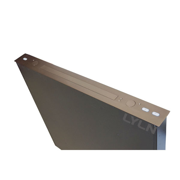 Quality CE Approved Retractable Monitor & 2 Microphones For chairman seat in conference for sale