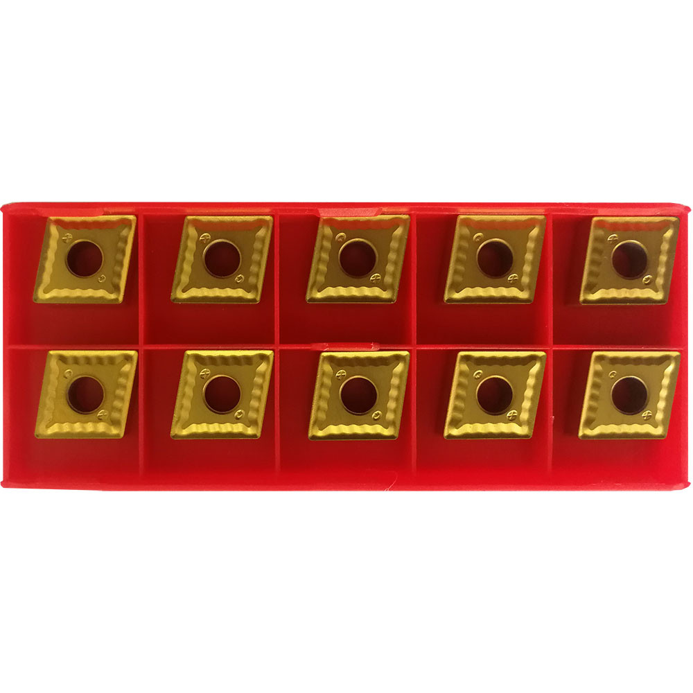 Quality CNMG160608-ZM Tungsten Carbide Inserts CNC Tools Negative For Semi Finishing for sale