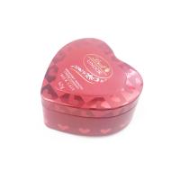 Quality Wedding Favors Heart Shaped Tin Box Metal Packaging With Personalized Logo for sale