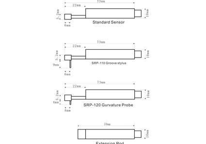 Quality Highly sophisticated inductance sensor Surface Roughness Tester SRT6210 with for sale