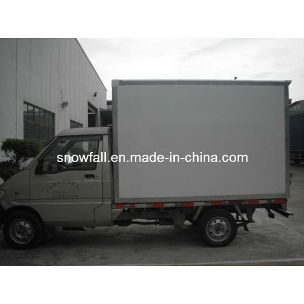 Quality FRP Honeycomb Sandwich Panel Insulated Dry Freight Truck Bodies White Color for sale