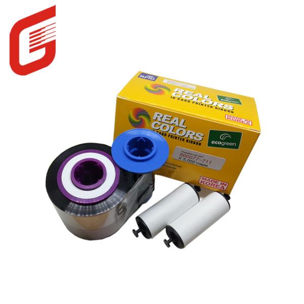Quality Zebra Compatible 9mm Width Ribbon for 5000 Prints 800077-711 ZXP Series 7 for sale