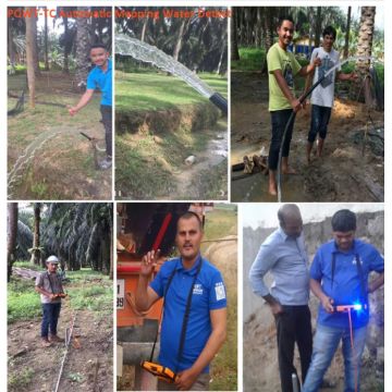 Quality PQWT-TC500 Geophysical Water Detector 500 Meters 4000mAh Power for sale